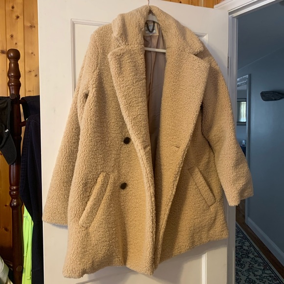 Fat Face | Jackets & Coats | Fatface Winter Teddy Coat | Poshmark